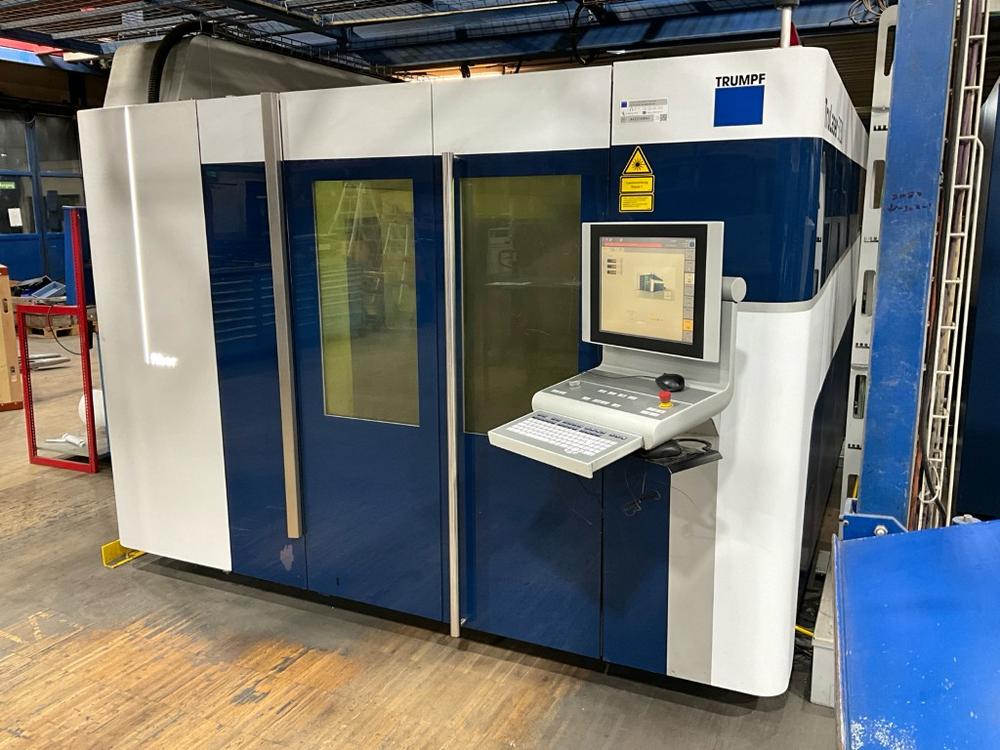 2014 Trumpf TruLaser 5030 (L56) 5kW fiber laser cutting machine | Dome ...